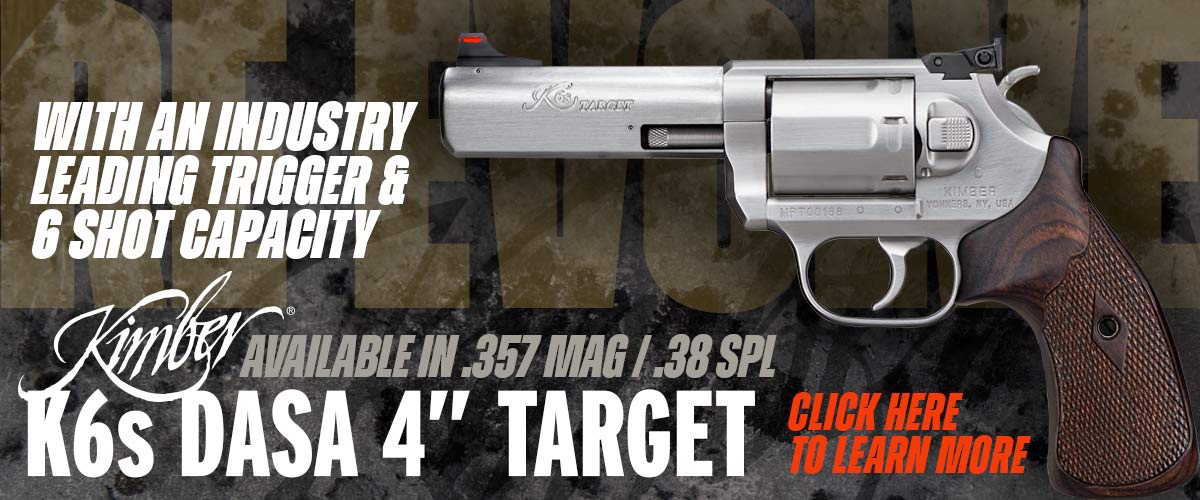 Get to know the K6s DASA 4” Target, a premium revolver | RMEF Media ...
