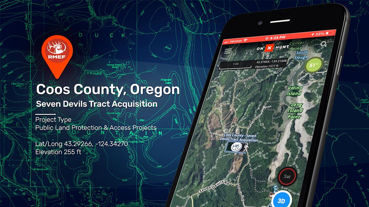 Coos County - onX Public Access Project | RMEF Media | Rocky Mountain ...